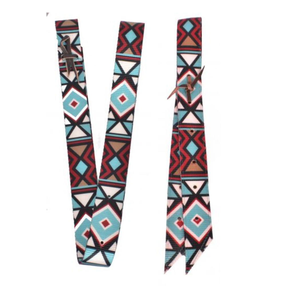 Geo Turquoise and Red Strap Set – Chambriere