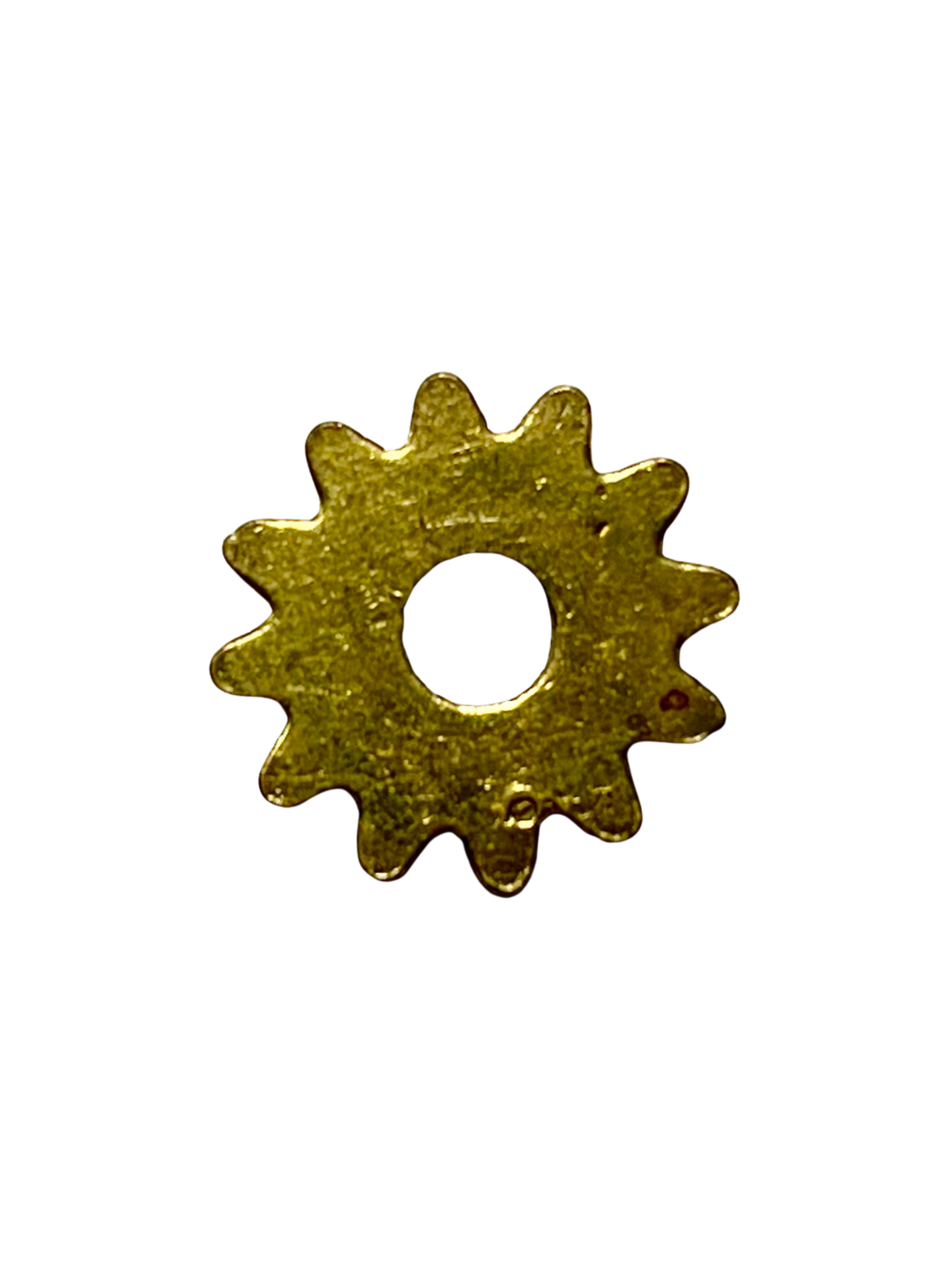 Roulettes d'éperons western 12 points 15mm Plat | La Chambrière