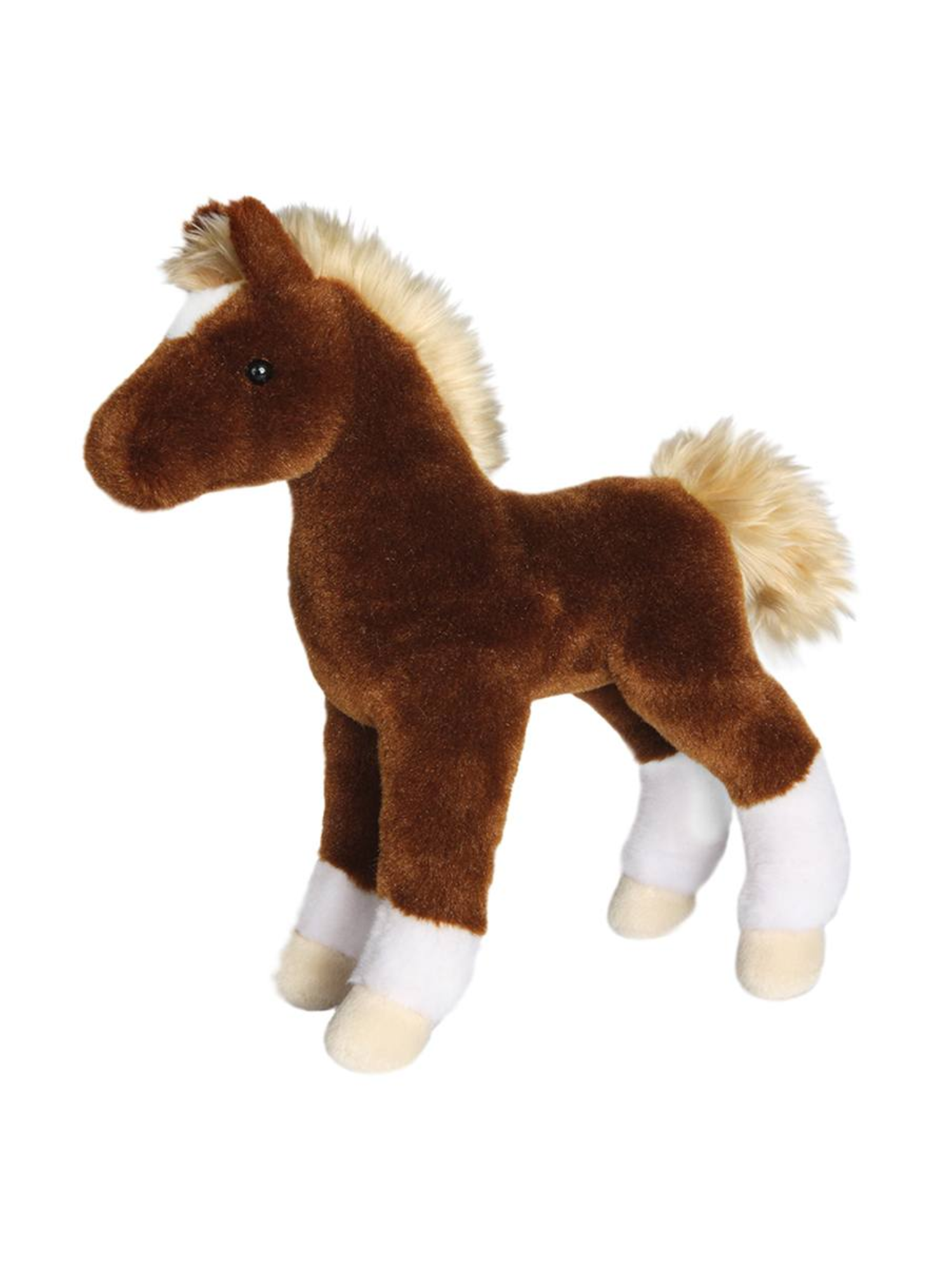 Soft toy Teak Chestnut Foal DOUGLAS | La Chambrière